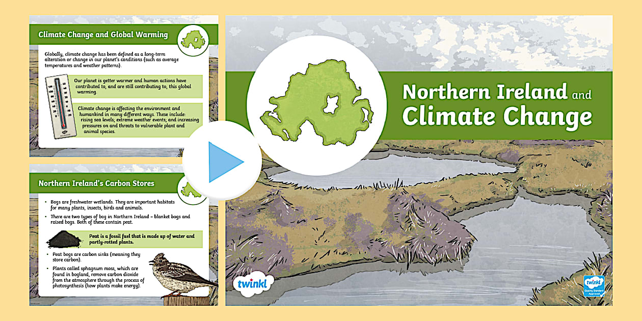 Northern Ireland and Climate Change PowerPoint - Twinkl