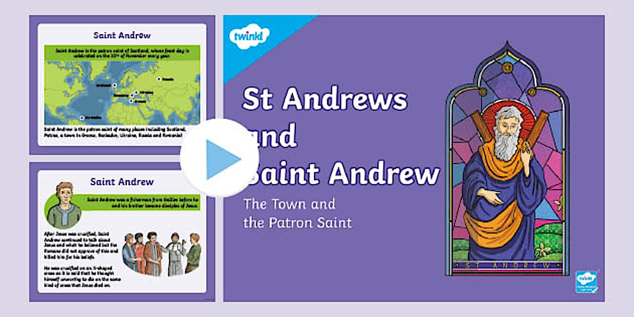 Saint Andrew and St Andrews PowerPoint (Teacher-Made)