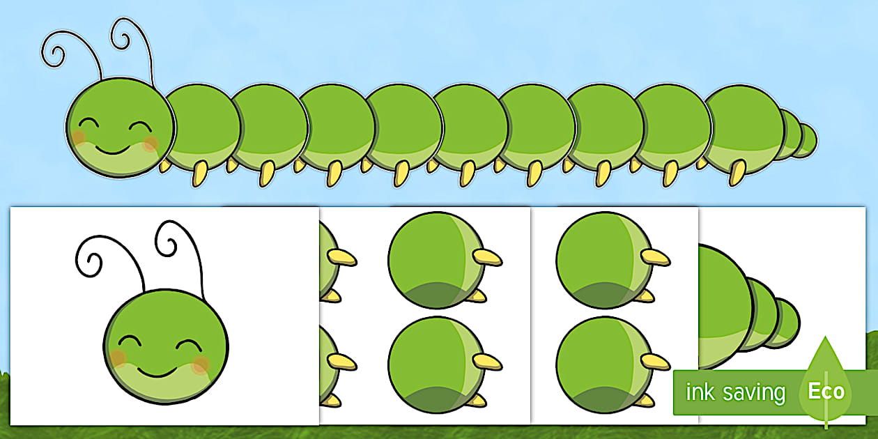 Make a Caterpillar Activity (teacher made) - Twinkl