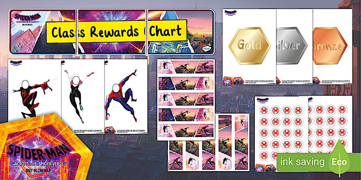 FREE! - Spider-Man™ Reward Chart | Sony Pictures Entertainment