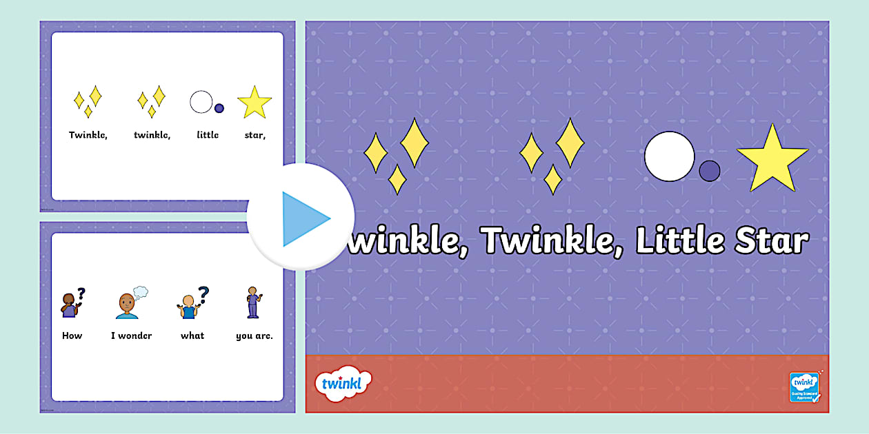 Twinkl Symbols: Twinkle, Twinkle Little Star PowerPoint