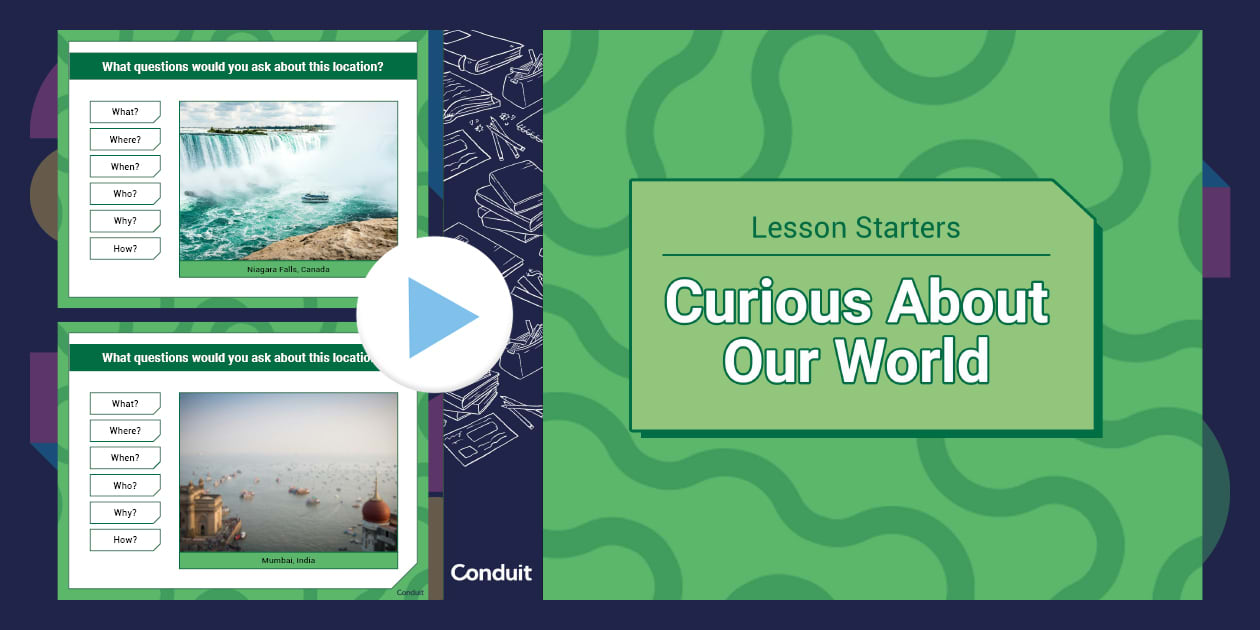 Curious About Our World Lesson Starters (Teacher-Made)