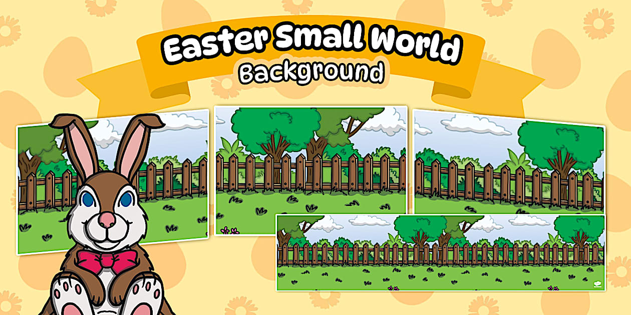 Easter Small World Background