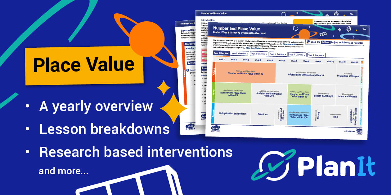 Y1 Number and Place Value PlanIt Maths Steps to Progression