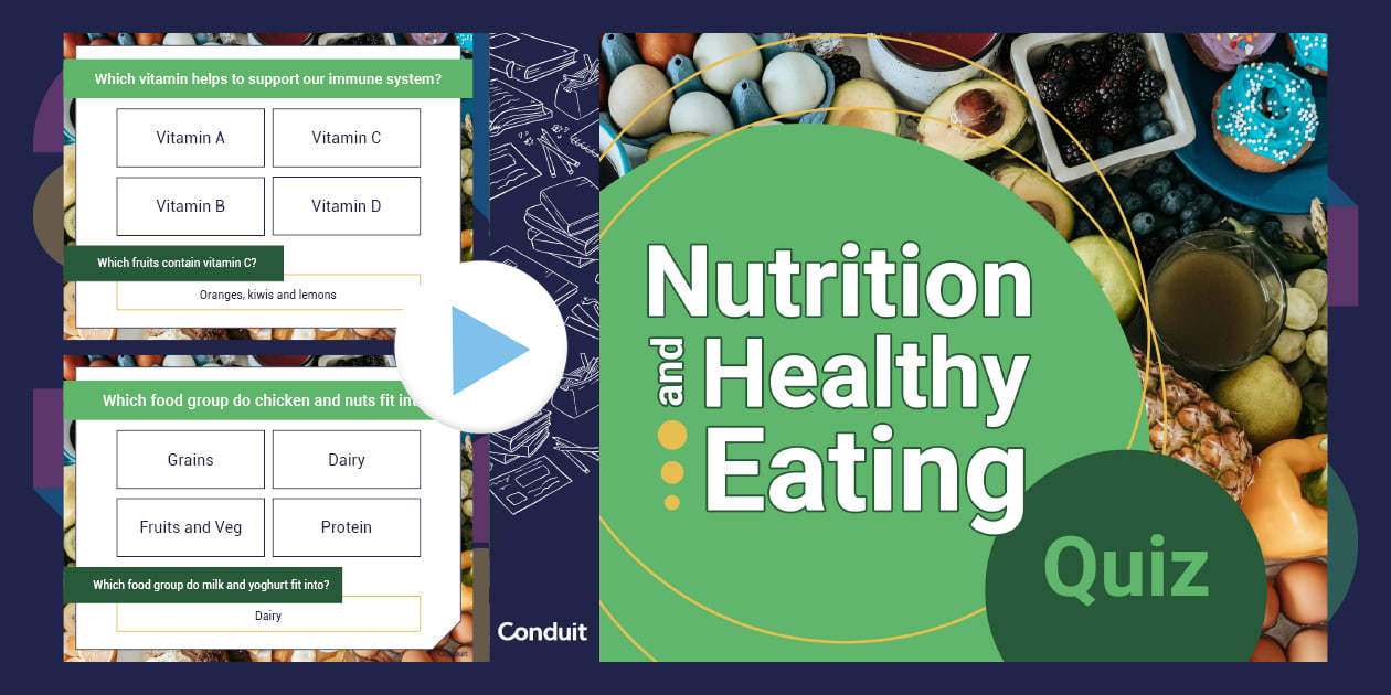 Reinforcing Life Skills: Nutrition and Healthy Eating Quiz