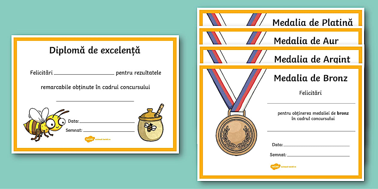 Concurs – Diplome