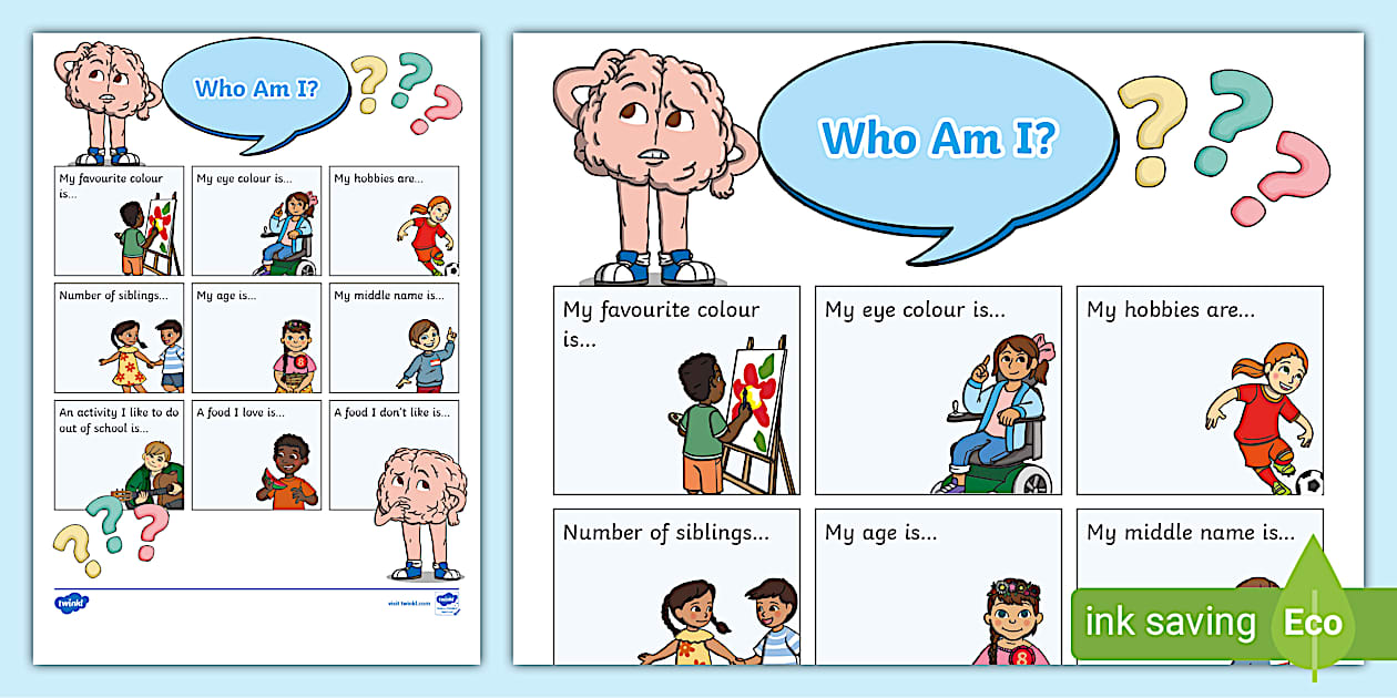 Who Am I? Icebreaker Activity (teacher made) - Twinkl