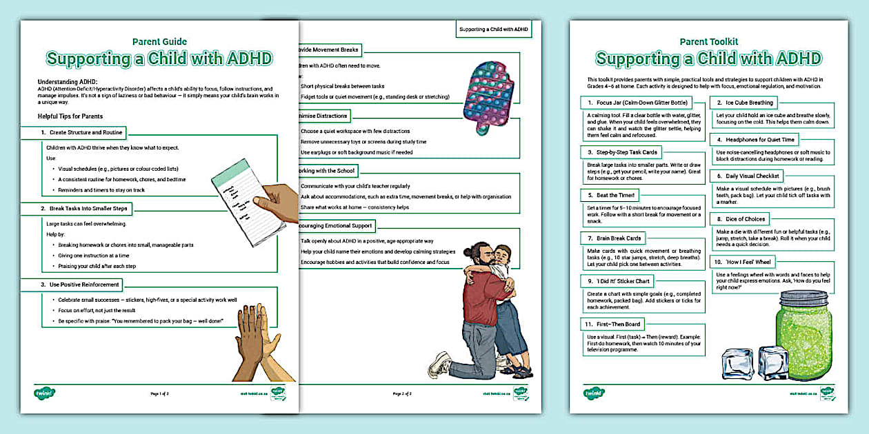 Parent Guide and Toolkit: Supporting a Child with ADHD