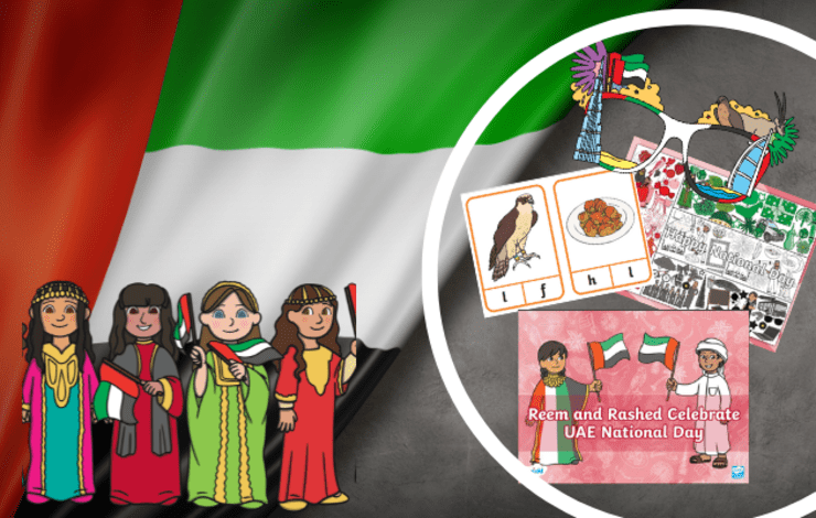 UAE 52nd National Day Celebration - Twinkl