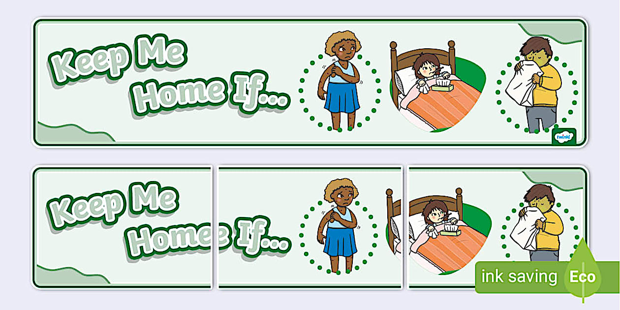 Keep Me Home If... Display Banner (teacher made) - Twinkl