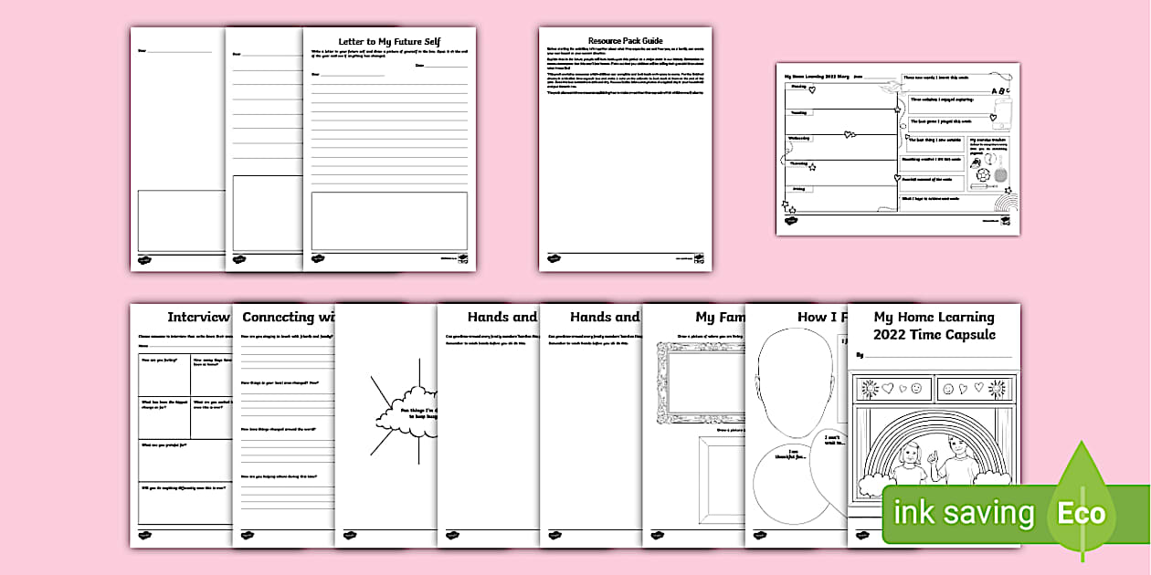 Coronavirus Time Capsule Resource Pack (teacher made)