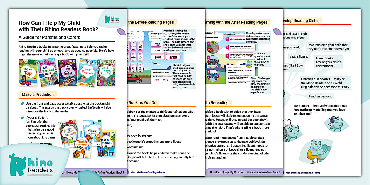 FREE! - Rhino Readers: A Quick Guide to the Scheme - Twinkl