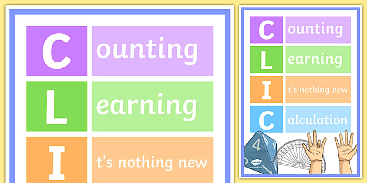 CLIC Display Poster (teacher made) - Twinkl