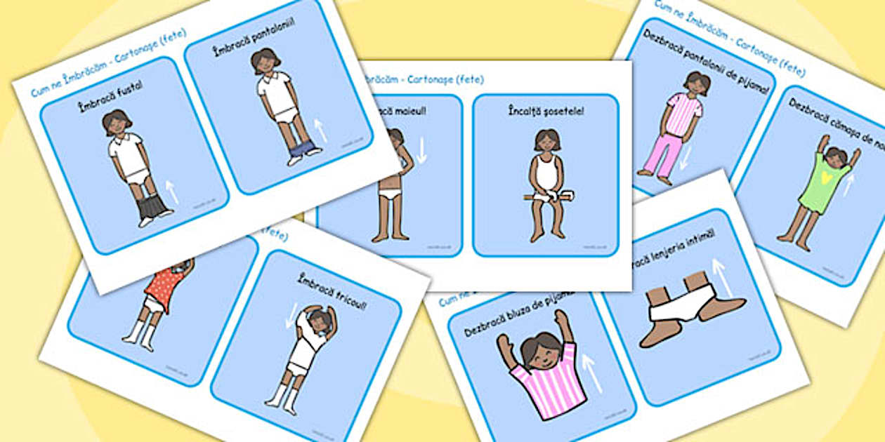 Cum Ne Imbracam (teacher made) - Twinkl