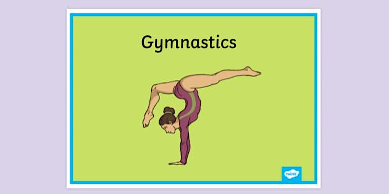 Gymnastics Poster Display Poster | Primary Resources