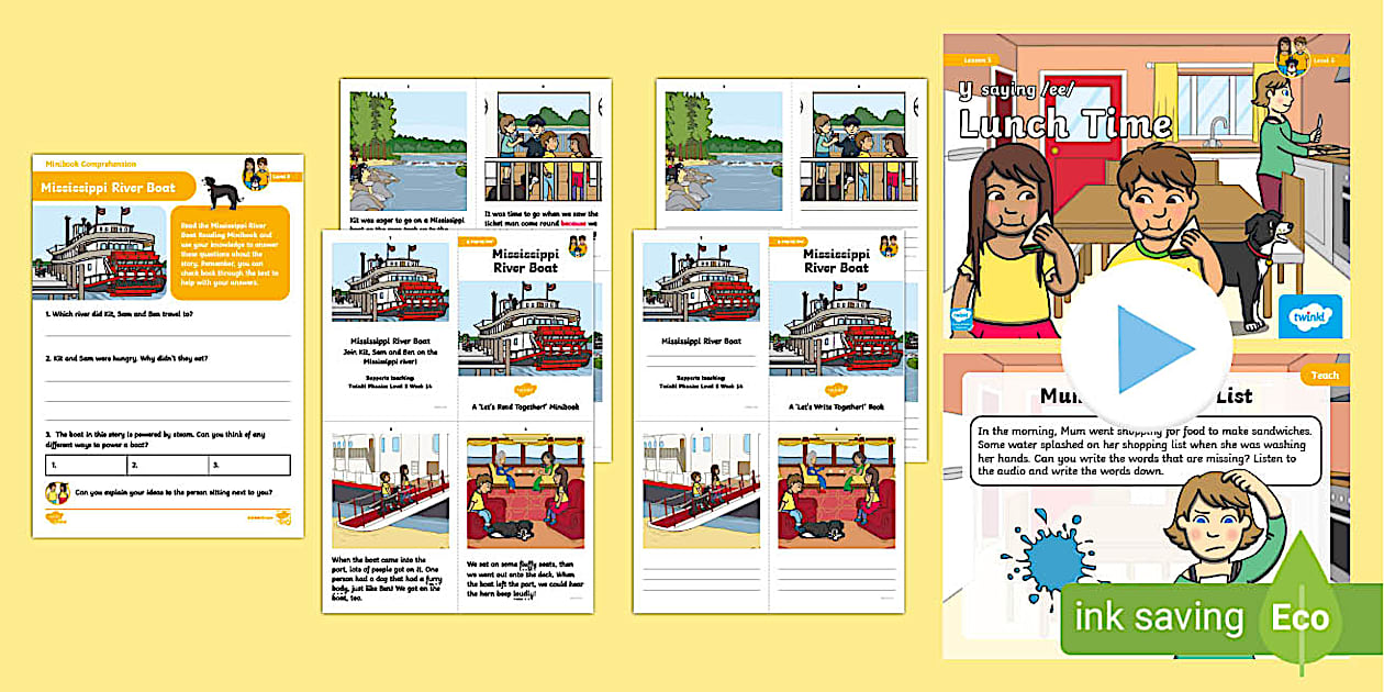 'y' saying /ee/ - Level 5 Week 14 Lesson 5 - Primary - KS1