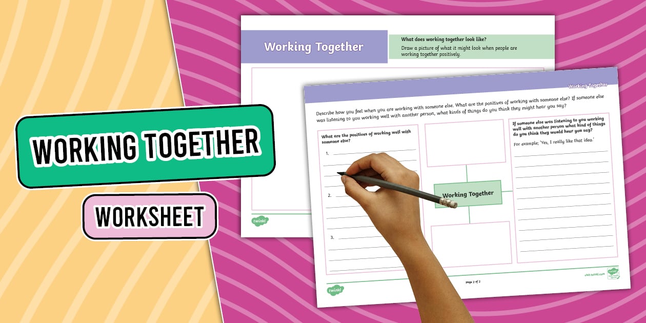 Working Together Activity Sheet