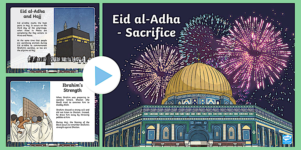 Eid al-Adha - Sacrifice PowerPoint (teacher made) - Twinkl