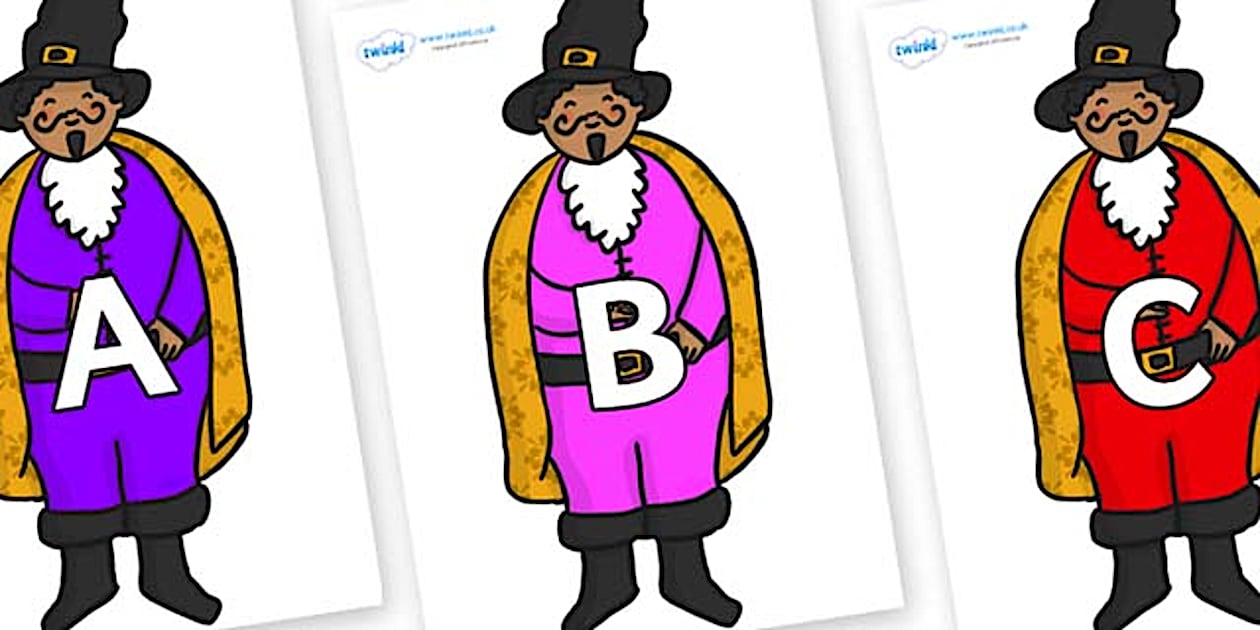 Cursive A-Z Alphabet on Bean Seller (teacher made) - Twinkl