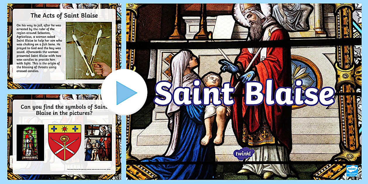 St Blaise facts PowerPoint | Easy to download | Twinkl
