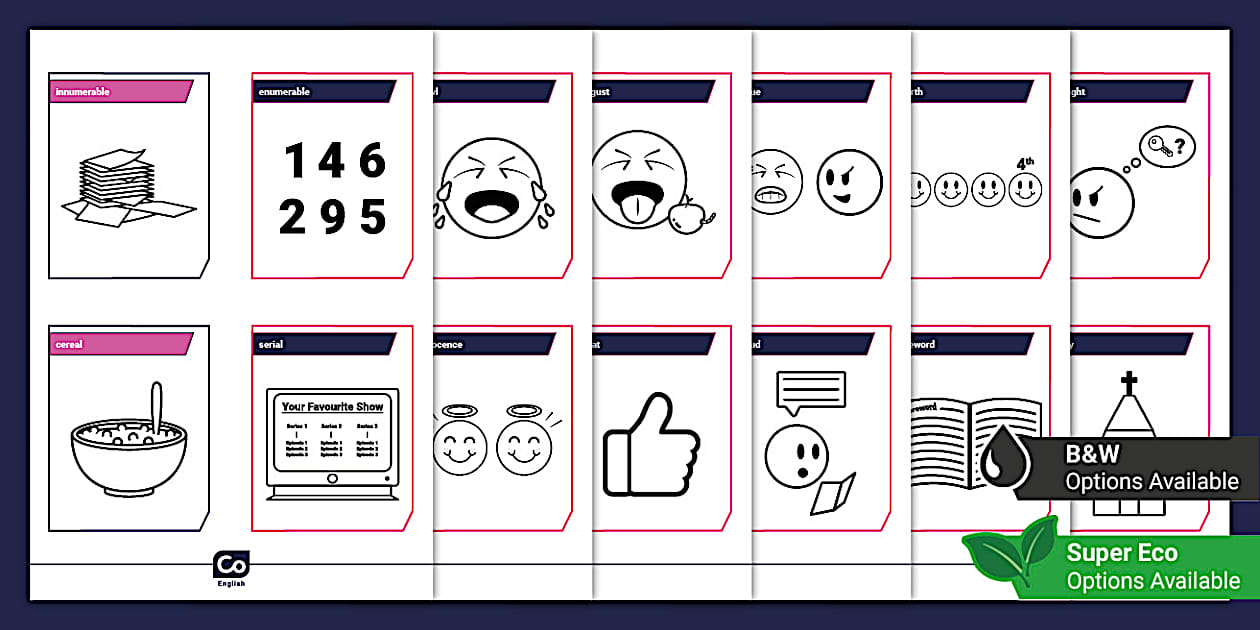 Homophone Matching Cards (teacher made) - Twinkl
