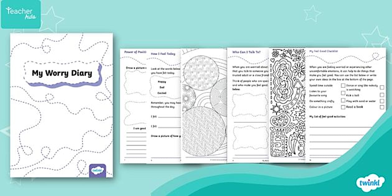 *To-Do*My Worry Diary for Younger Learners (Teacher-Made)