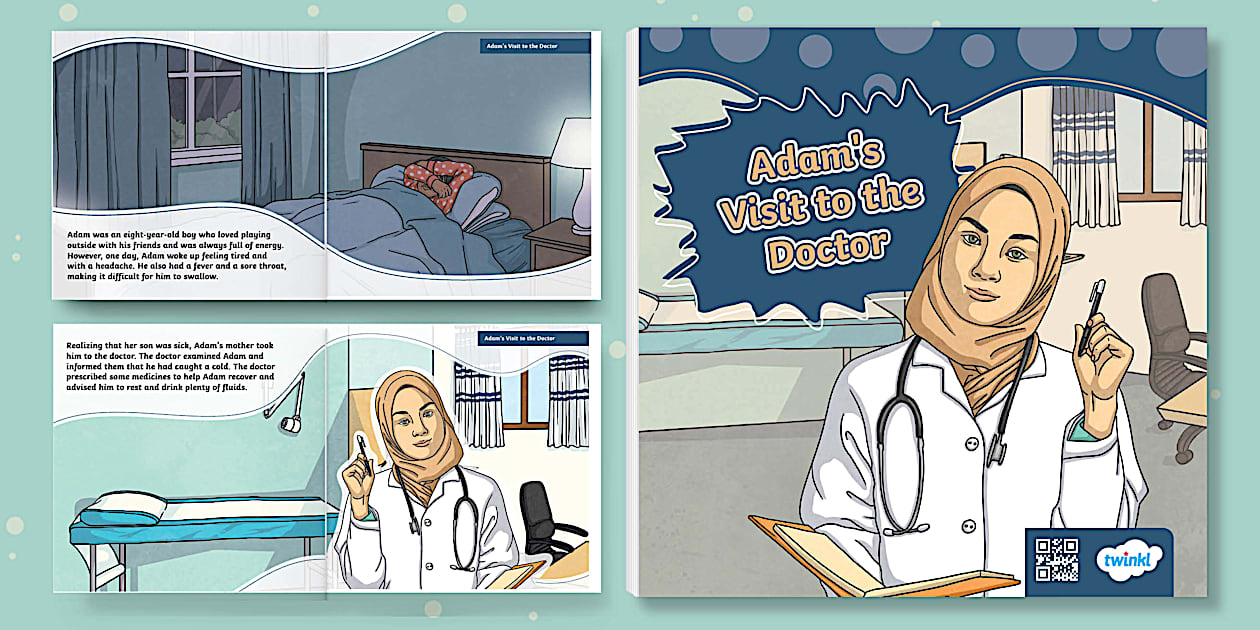 The Story of Adam's Visit to the Doctor - Twinkl