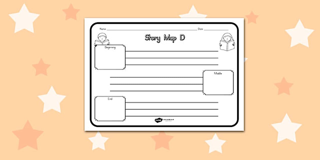 Editable Story Map D Worksheet (teacher made) - Twinkl