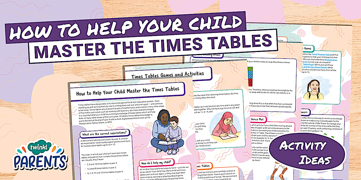How to Help Your Child Master the Times Tables