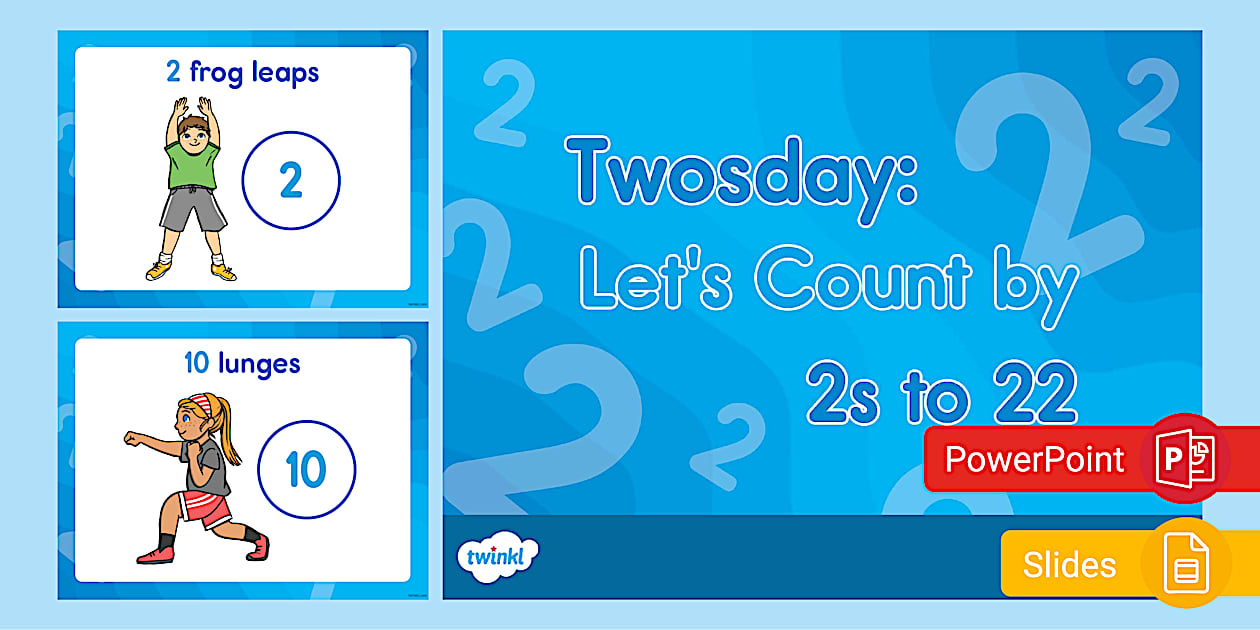 Twosday Count By 2 To 22 | Educational Resources | Twinkl