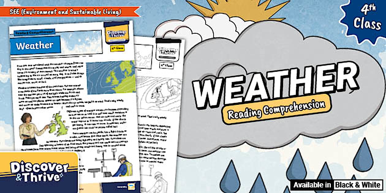 Weather Reading Comprehension 4th class