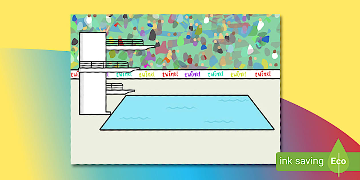 Self-Registration Backgrounds (Pool) (teacher made) - Twinkl
