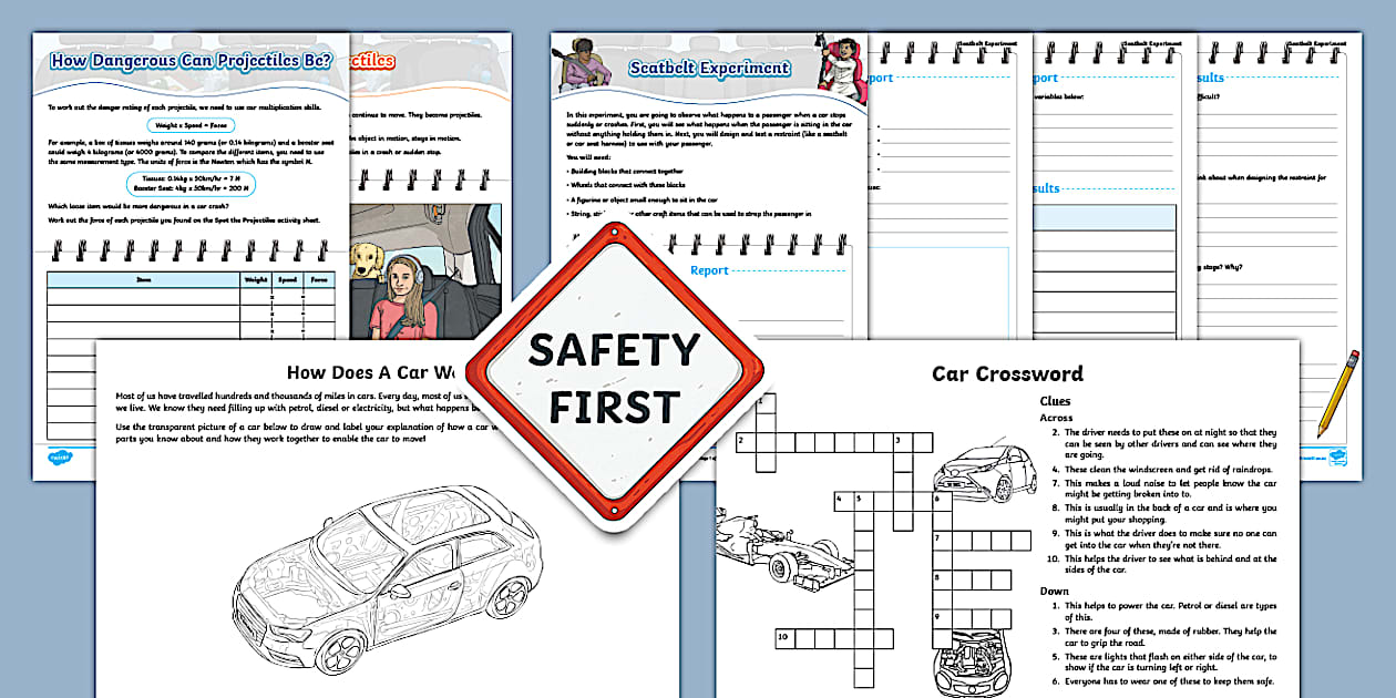 The Science of Safe Passengers (teacher made) - Twinkl