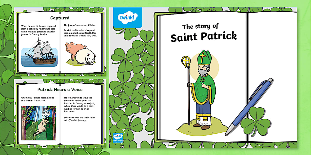 The Story of St Patrick History Lesson (teacher made)