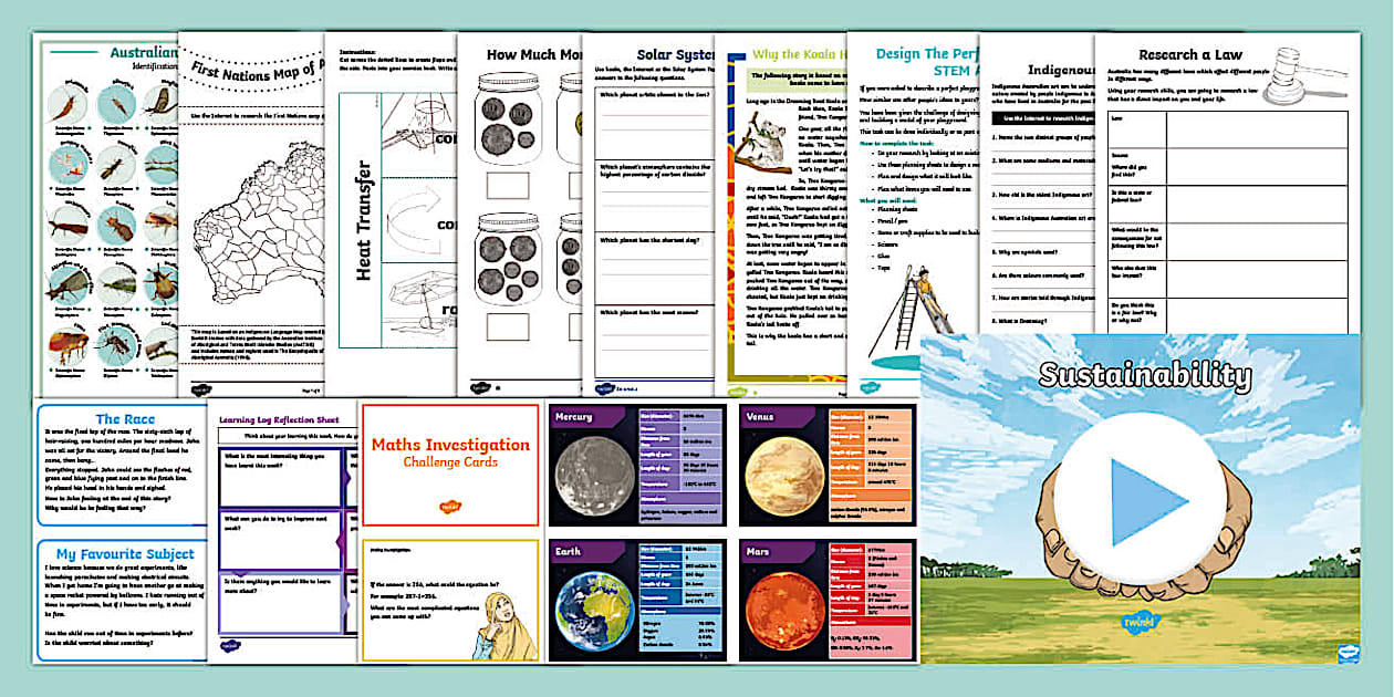 FREE! - Home Education Taster Pack for Grades 3 - 6 - Twinkl