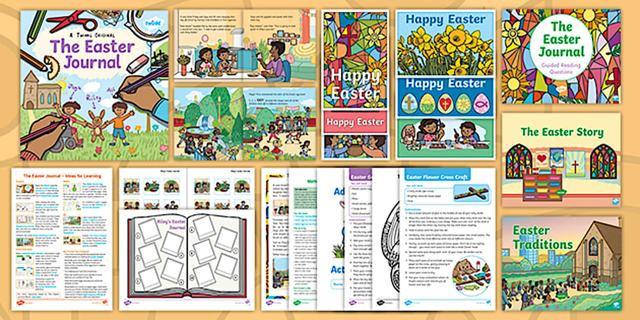 Share a Story - Easter eBook (5-7 Years) School Closure Pack