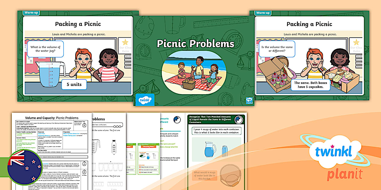 Level 1 Volume:The Amount Remains the Same in Two Containers