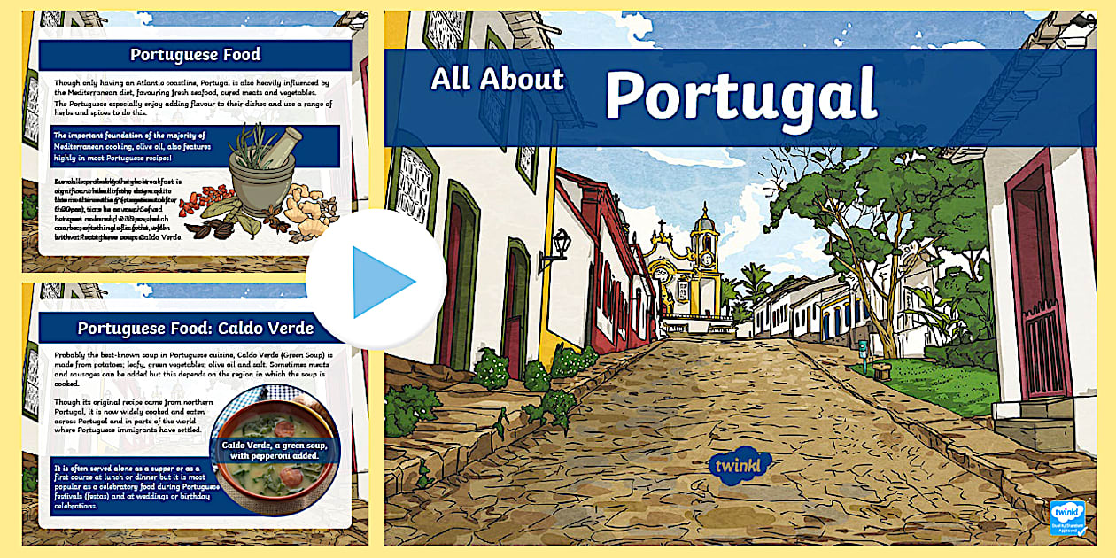 Portugal Facts and Information PowerPoint (teacher made)