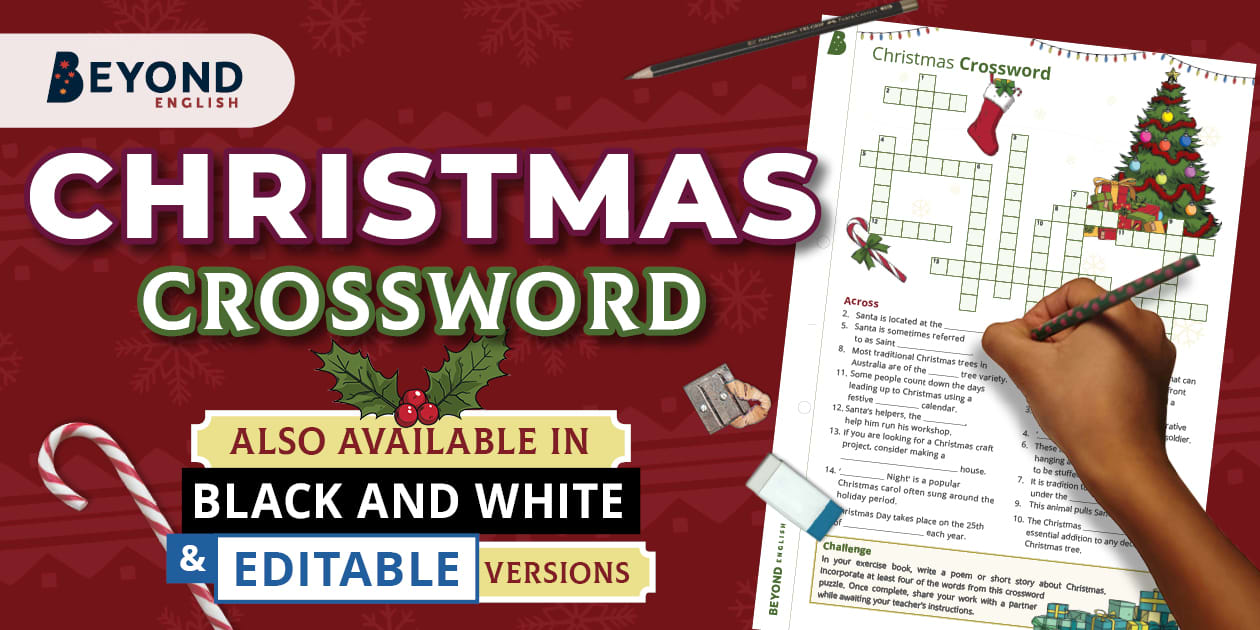 Australian Christmas Crossword