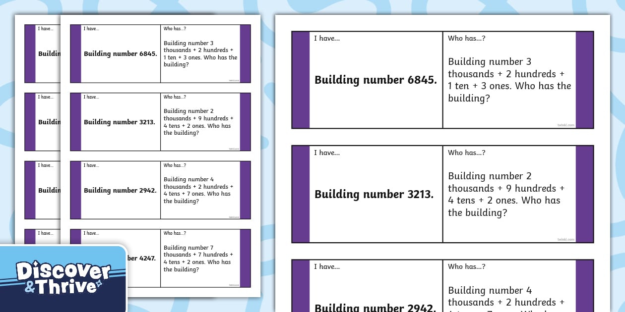 Place Value Loop Cards (teacher made) - Twinkl