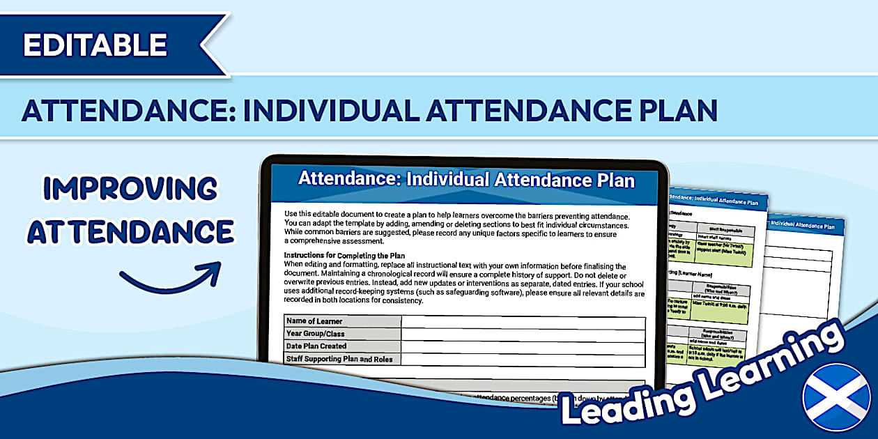 Attendance: Individual Attendance Plan