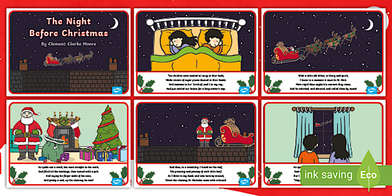 The Night Before Christmas - Christmas Book Lesson Plans