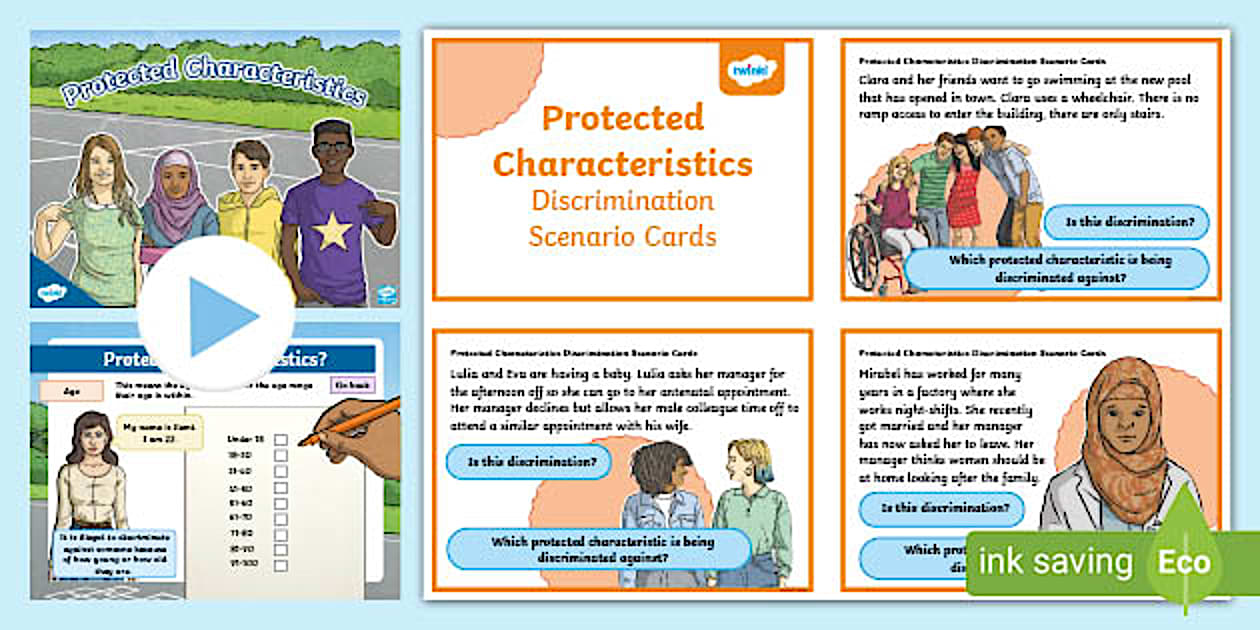 Protected Characteristics Information Powerpoint Activity