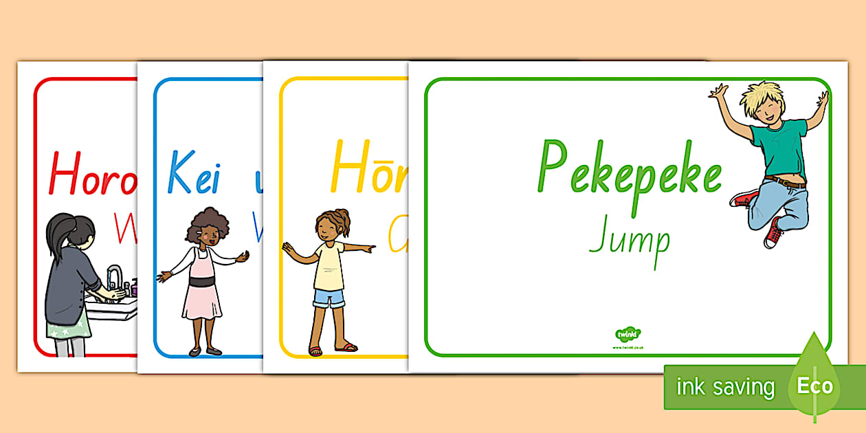 Useful Māori Words | Te Reo Māori | NZ Primary Resource