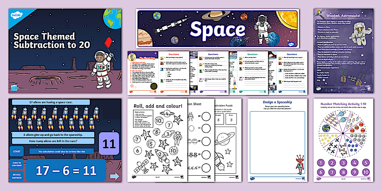 KS1 Space Day Resource Pack (teacher made) - Twinkl