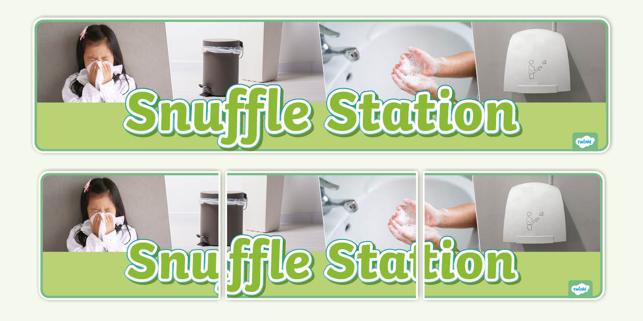 Snuffle Station Banner (Teacher-Made) - Twinkl