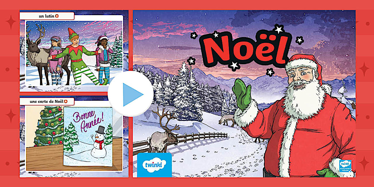French Christmas Vocabulary PowerPoint | Twinkl Australia