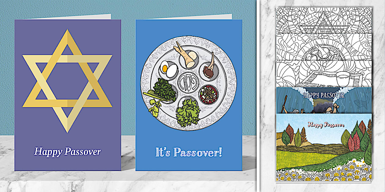 Passover Cards | Twinkl Party (teacher made) - Twinkl