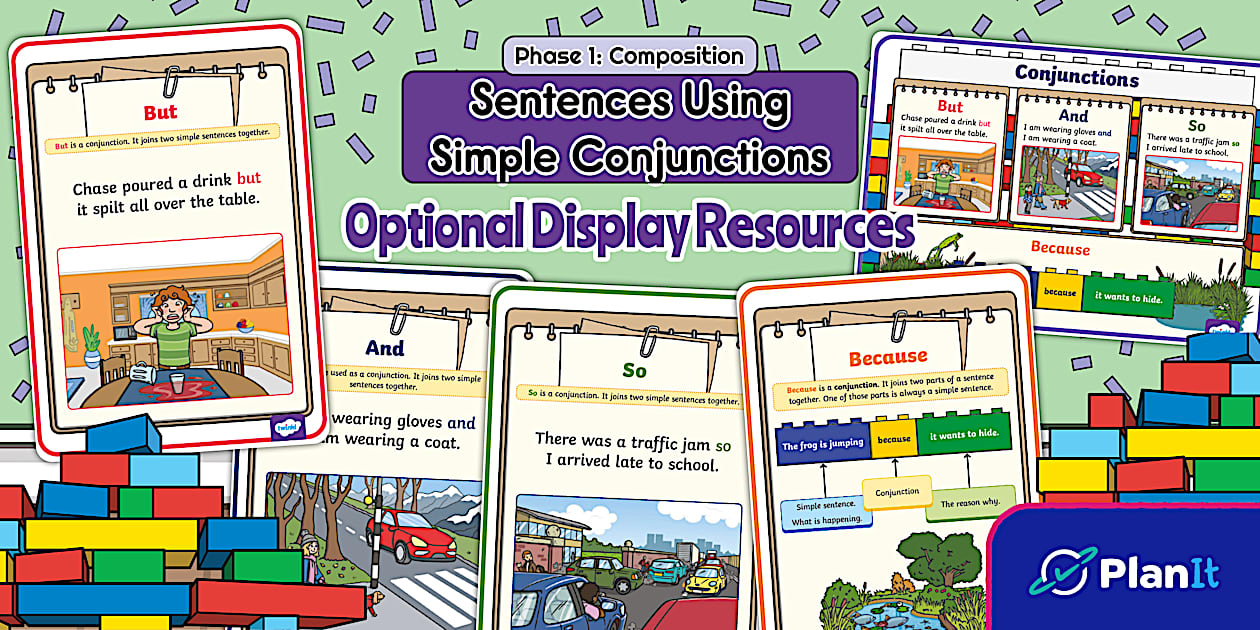 Phase 1 Using Simple Conjunctions Optional Display Resources