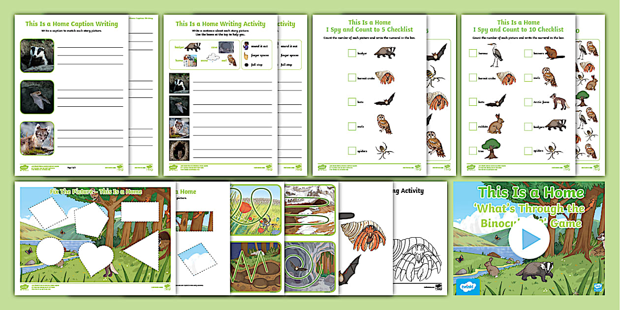 EYFS This Is a Home Activity Pack | Twinkl Originals